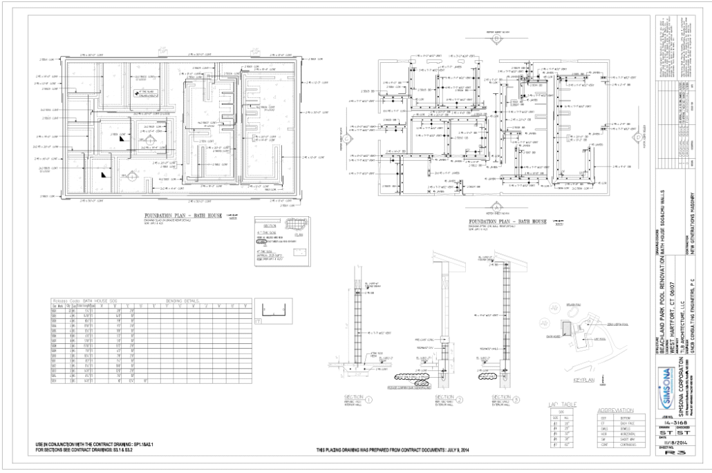 REBAR (Reinforcement) DETAILED DRAWINGS - Rebar Samples